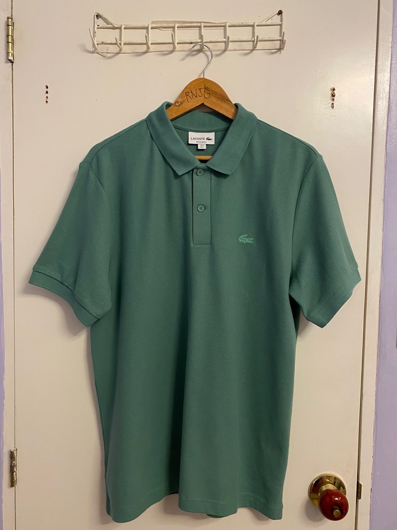 Lacoste monotone logo, Men's Fashion, Tops & Sets, Tshirts & Polo Shirts on Carousell