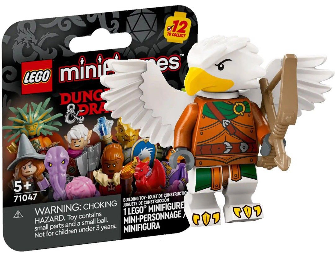 LEGO 71047 Minifigures Dungeons & Dragons龍與地下城 遊俠 阿拉科克拉（Aarakocra ...