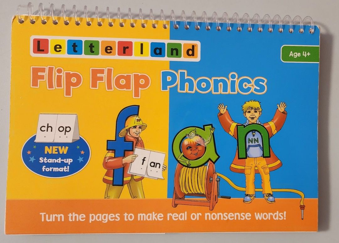 Letterland Flip Flap Phonics, 興趣及遊戲, 書本 & 文具, 小朋友書 - Carousell