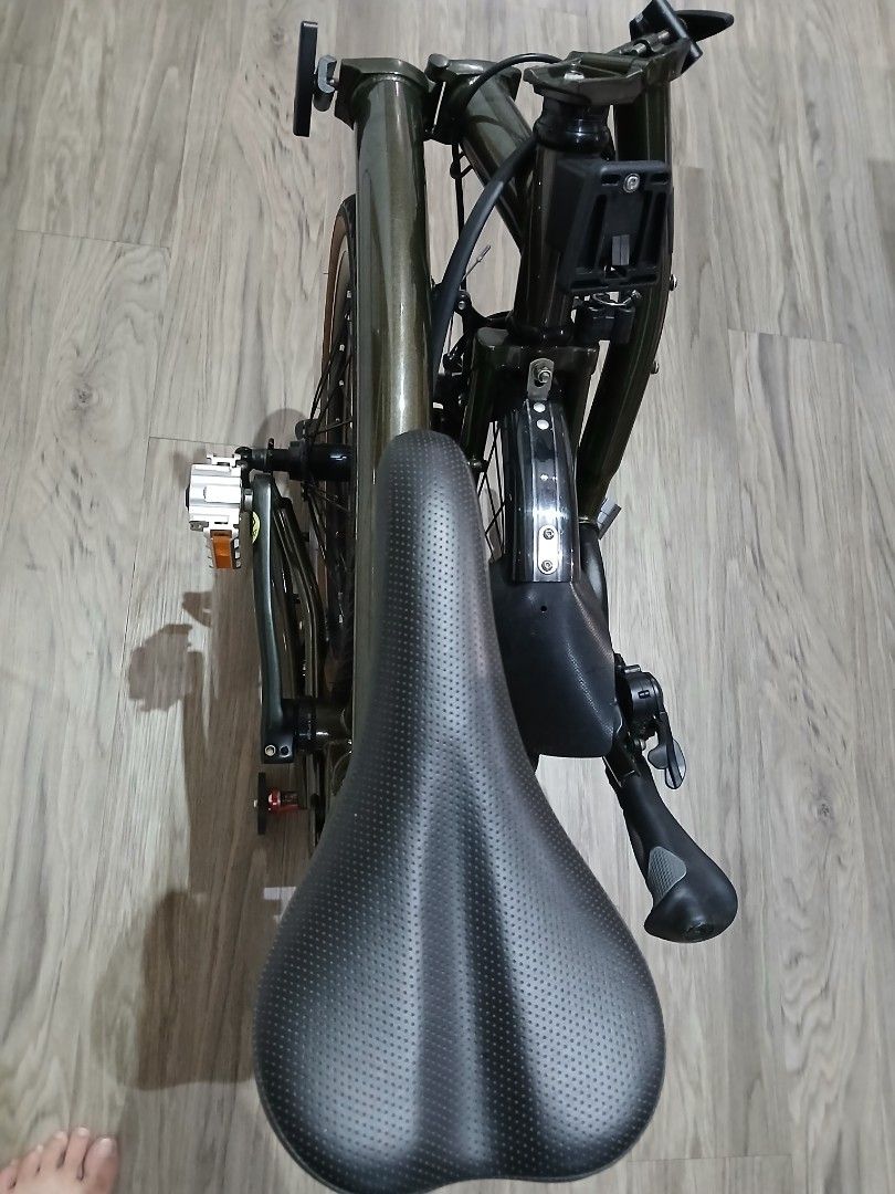 LiaoGe 666 Trifold bike (a Brompton Clone which is better than Brompton ...