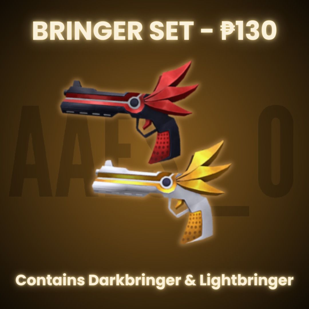 LIGHT & DARK BRINGER SET GODLY │ Roblox Murder Mystery 2 Game │ aaes_0 ...