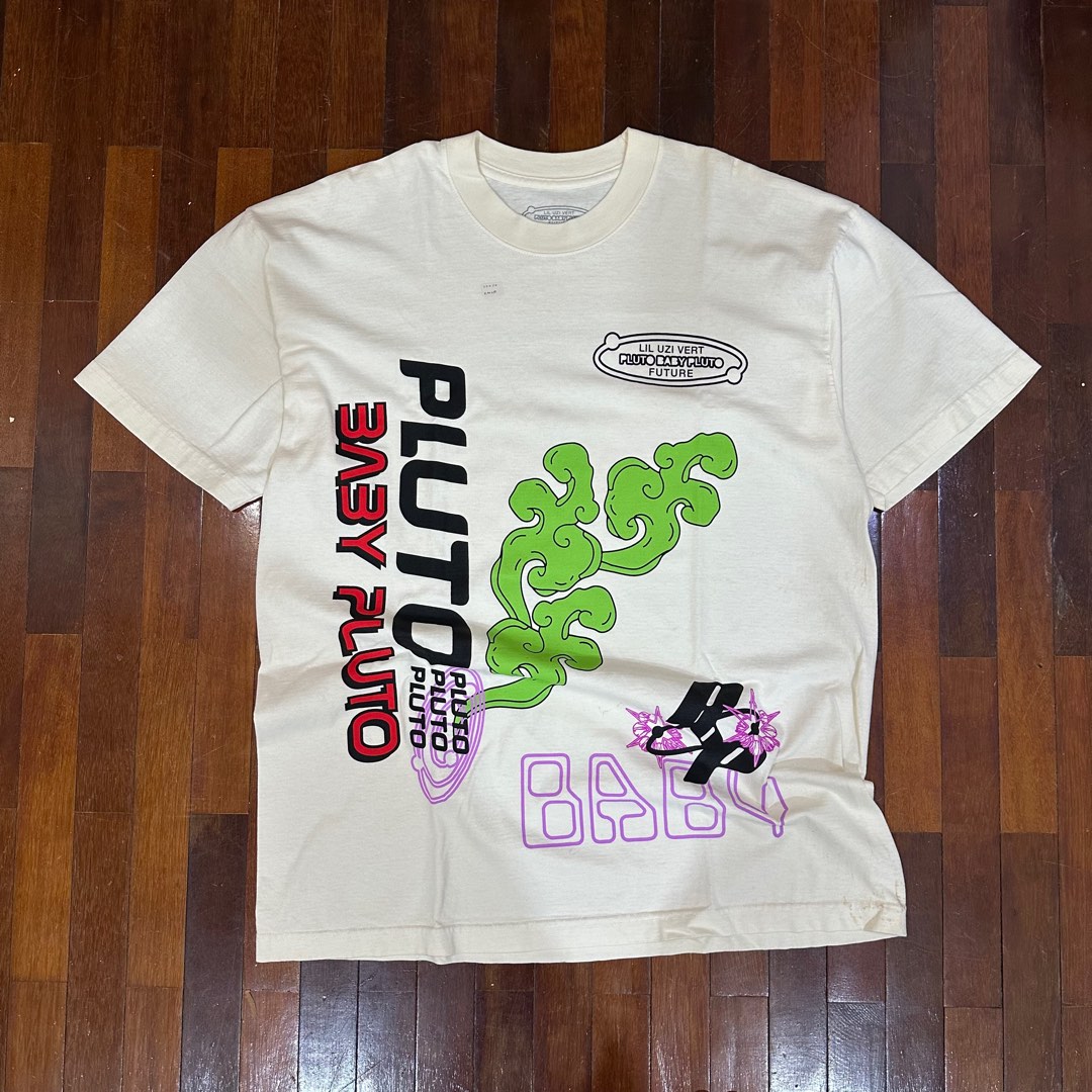 Lil Uzi Vert x Future Pluto Baby Pluto Album Merch, Men's Fashion, Tops & Sets, Tshirts & Polo ...