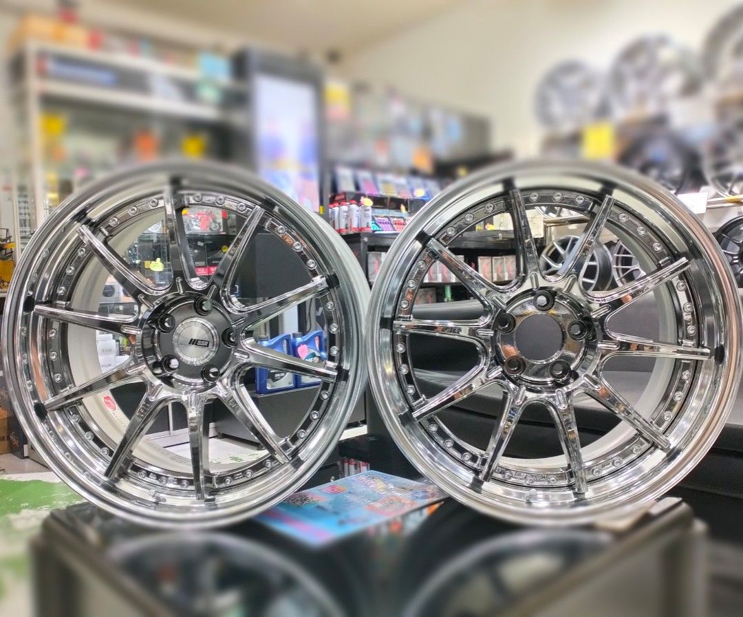 MADE IN JAPAN SSR GTX01RS 3 piece wheels FOR TESLA /ALPHARD&VELLFIRE ...