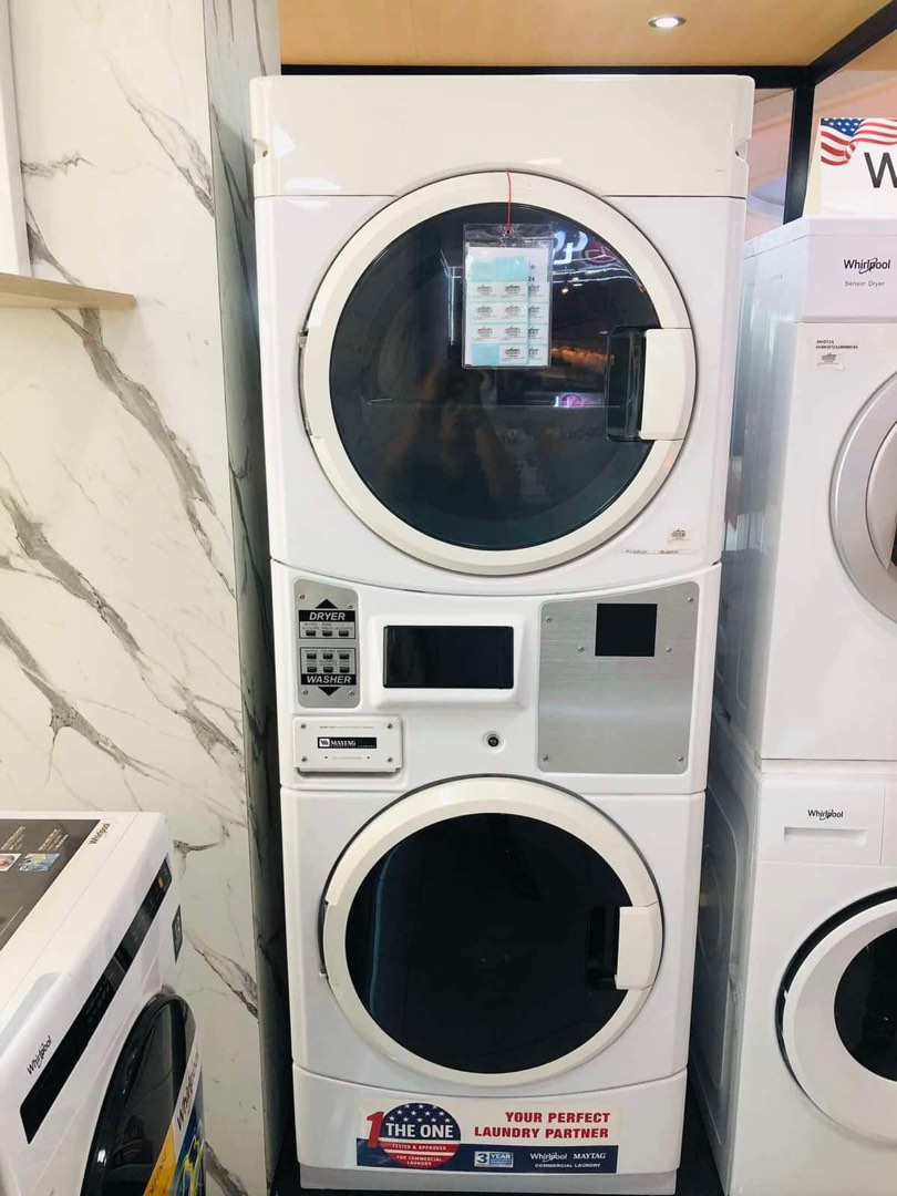 MAYTAG COMMERCIAL WASHER AND DRYER, TV & Home Appliances, Washing ...