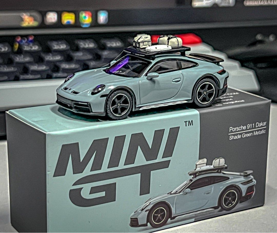 Mini Gt 780 Porsche 911 Dakar Shade Green Metallic 1/64 Scale diecast ...