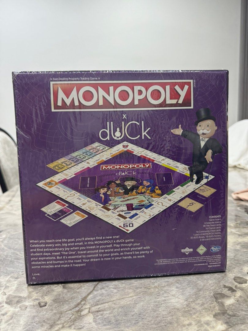 Monopoly x Duck, Hobbies & Toys, Toys & Games on Carousell
