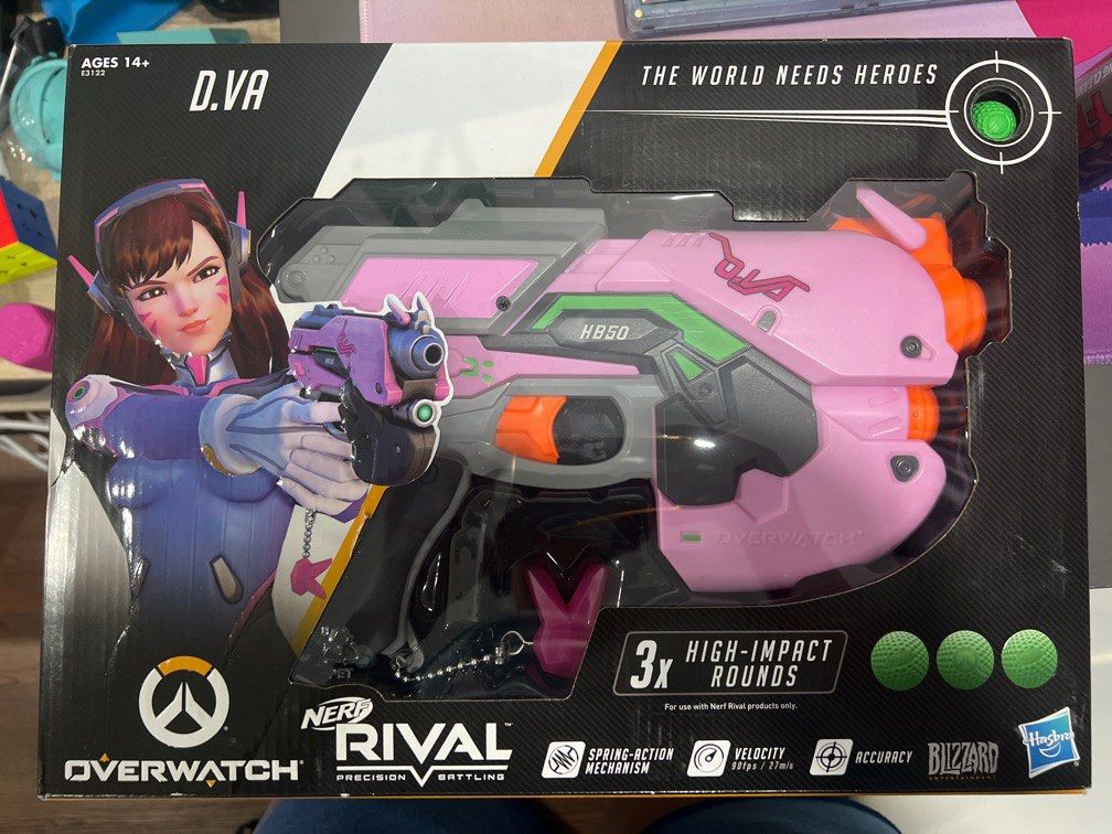 Nerf Rival Overwatch (D.Va), Hobbies & Toys, Toys & Games on Carousell