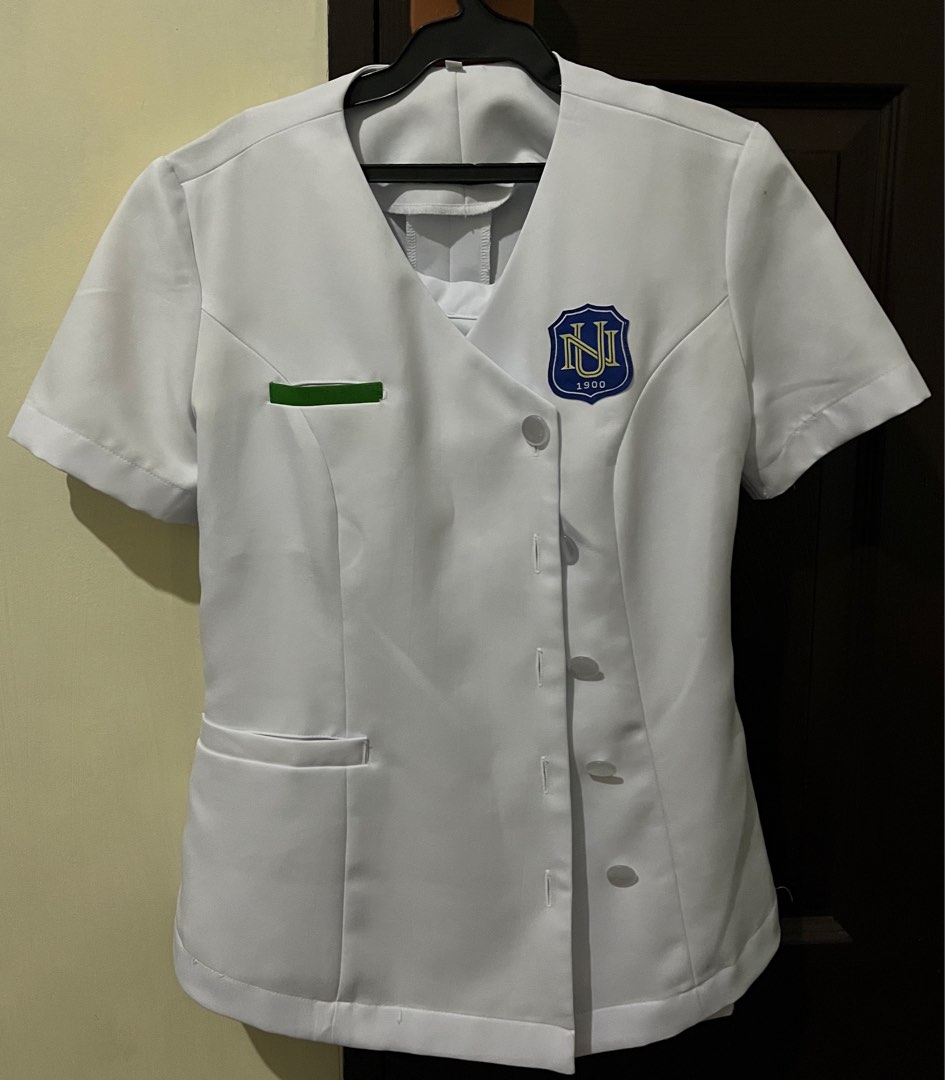 NU Medtech Uniform (blouse and skirt), Women's Fashion, Dresses & Sets ...