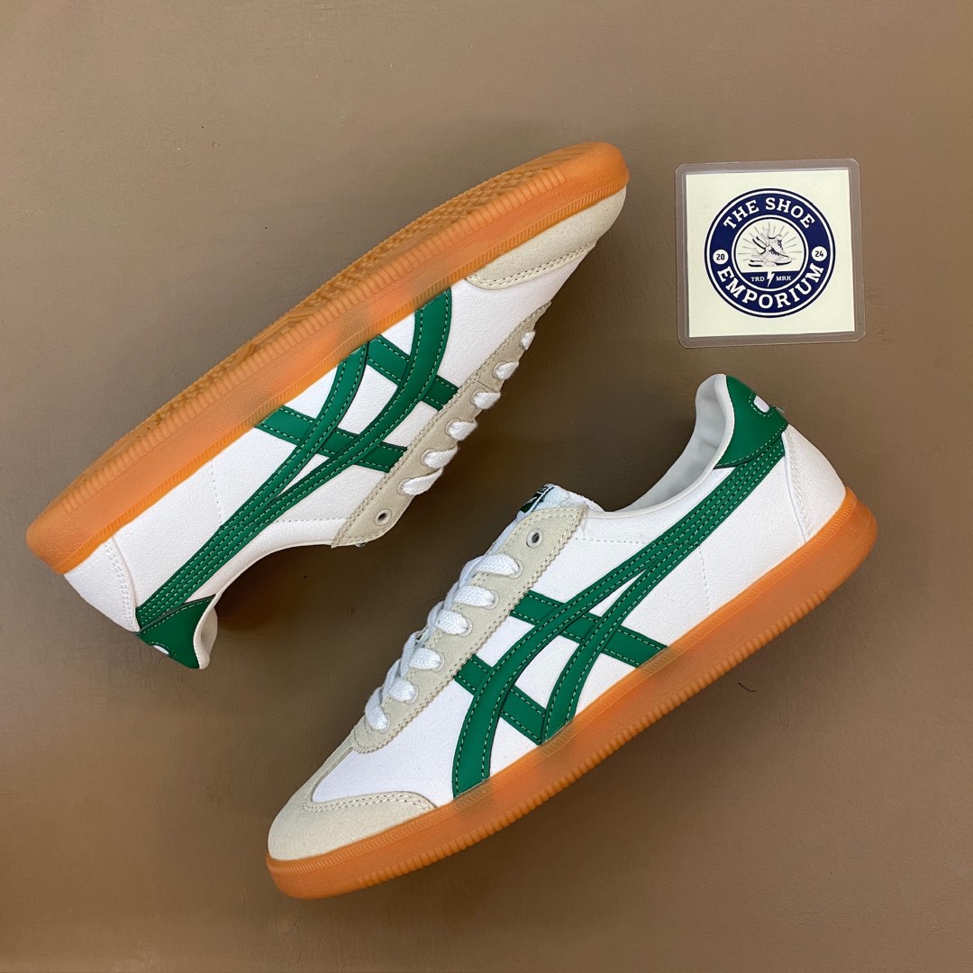 Onitsuka Tiger Tokuten White Green Gum, Men's Fashion, Footwear ...