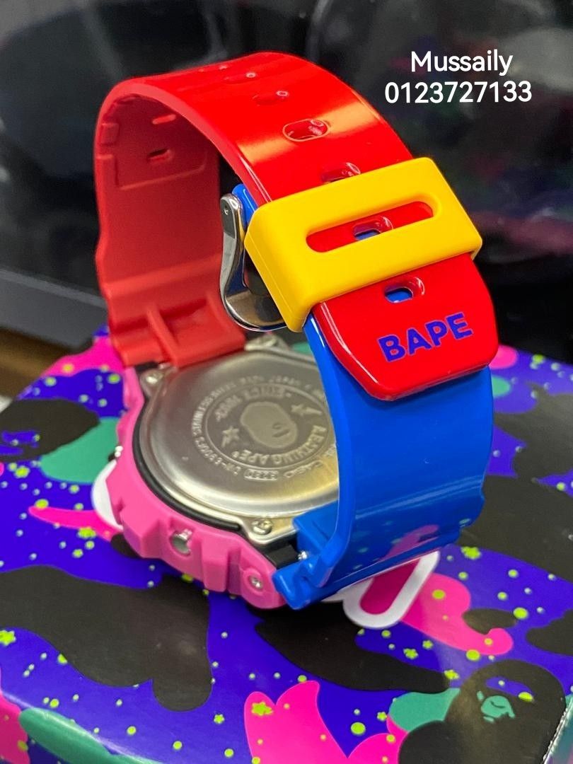 Original G-Shock DW6900 Collab A Bathing Ape X Kid Cudi, Men's Fashion ...