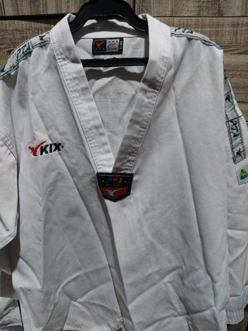 ORIGINAL PTA Taekwondo Training Uniform, Sports Equipment, Other Sports ...
