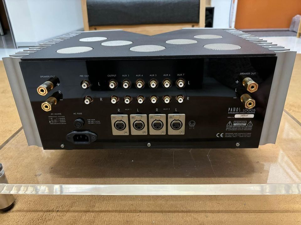 Pathos Italy Tube Pure Class A Hybrid Solid State Logos MK2 Integrated ...