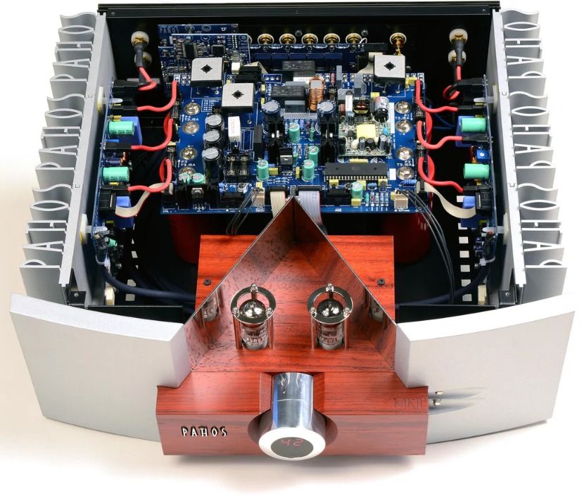 Pathos Italy Tube Pure Class A Hybrid Solid State Logos MK2 Integrated ...