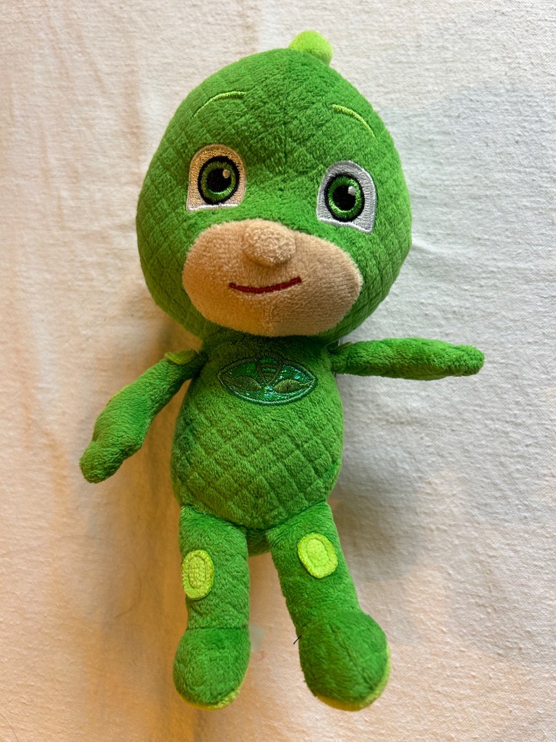 PJ Mask Gekko Stuff Plush Animal Toy (Height: 8 inches) Authentic ...