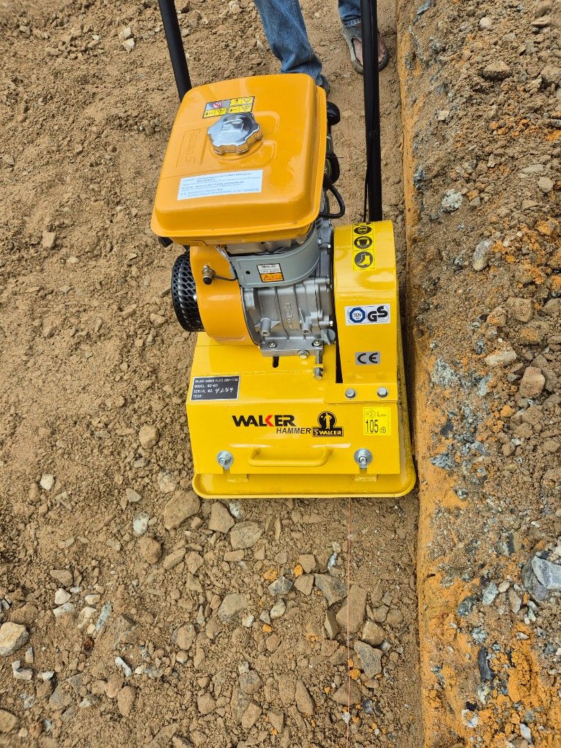 Plate Compactor Walker Hammer, Furniture & Home Living, Home ...