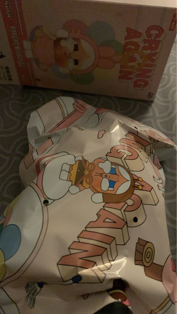 Popmart Cry baby crying again crying frog, Hobbies & Toys, Toys & Games ...