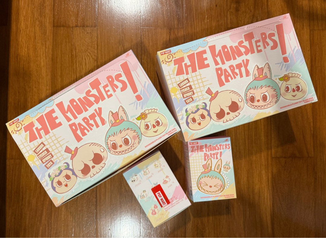 PopMart the Monsters Party Series Stuffed HeroCraft Twice Blind Box ...