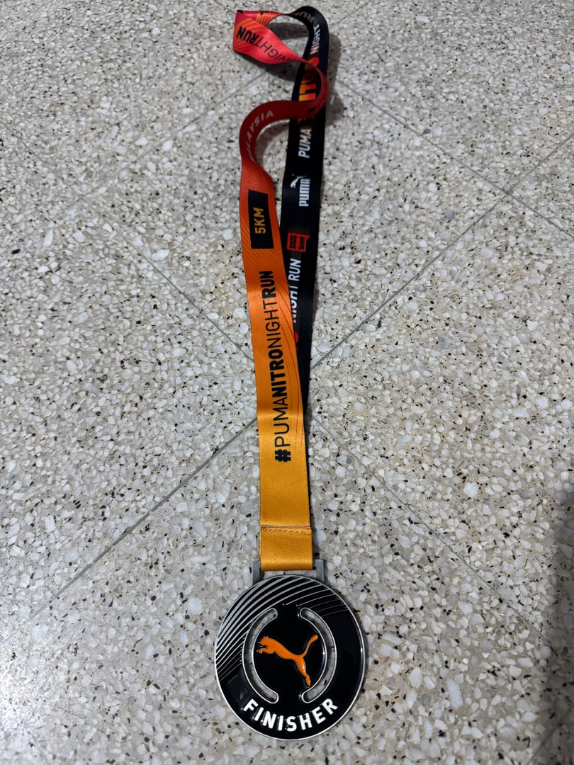 Puma Nitro Night Run 24 Medal, Sports Equipment, Other Sports Equipment ...