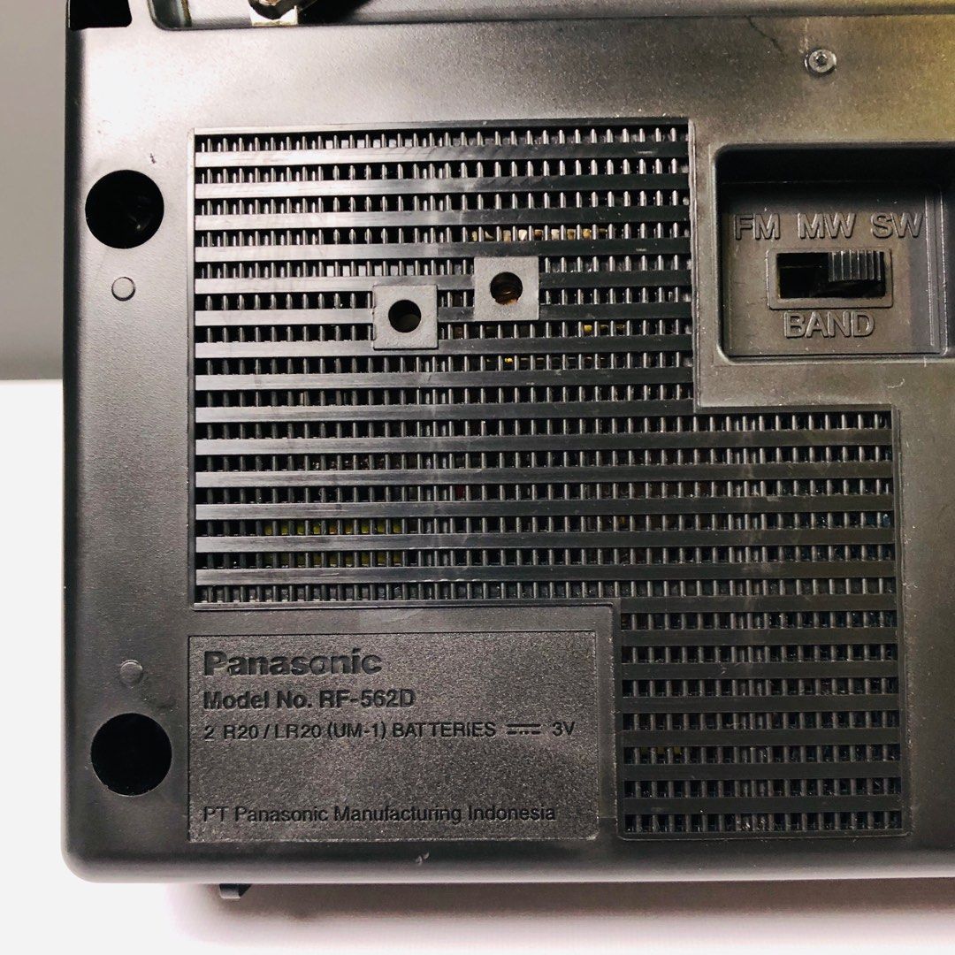 RARE Panasonic RF-562 Big Speaker Vintage design AM FM SW radio tuner ...
