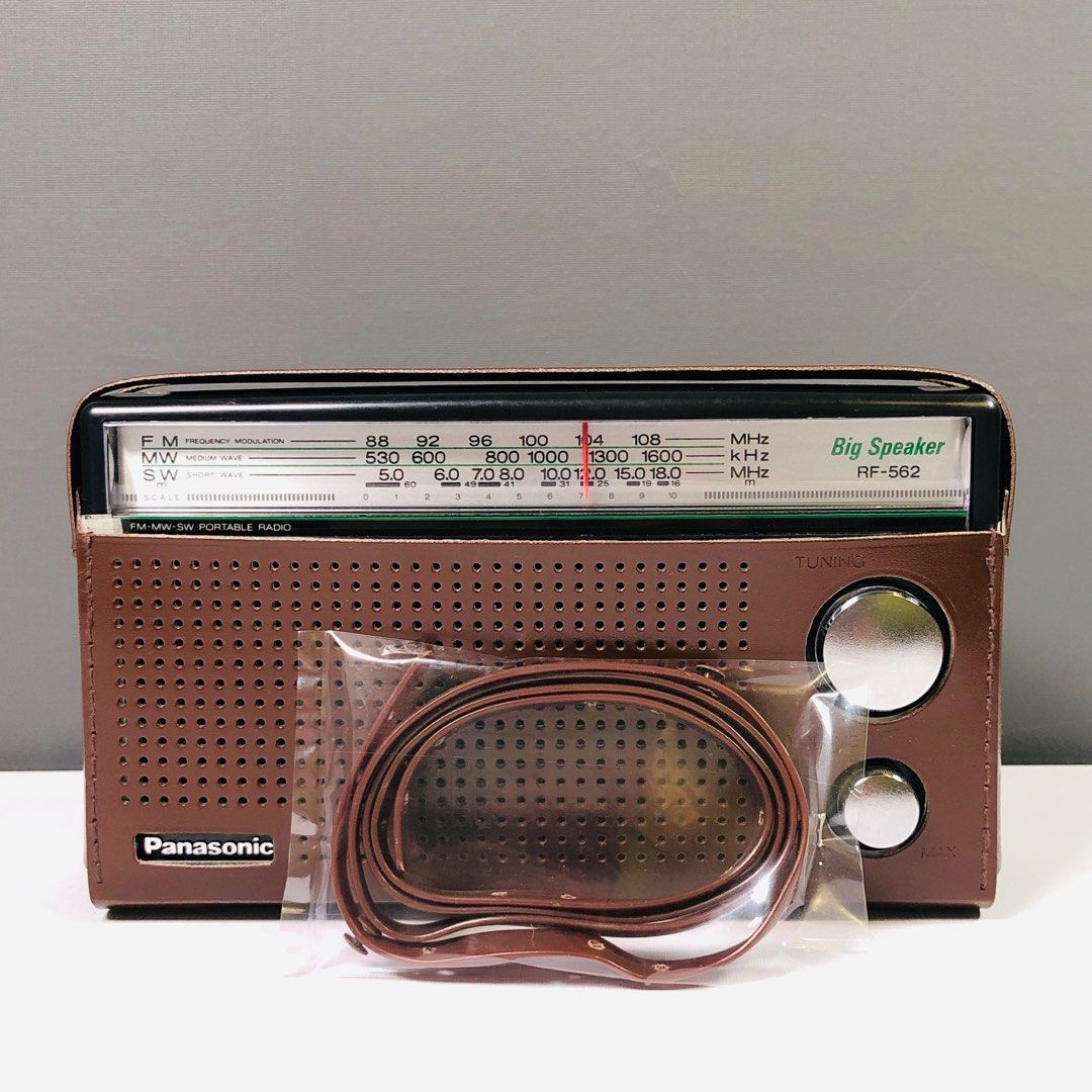 RARE Panasonic RF-562 Big Speaker Vintage design AM FM SW radio tuner ...
