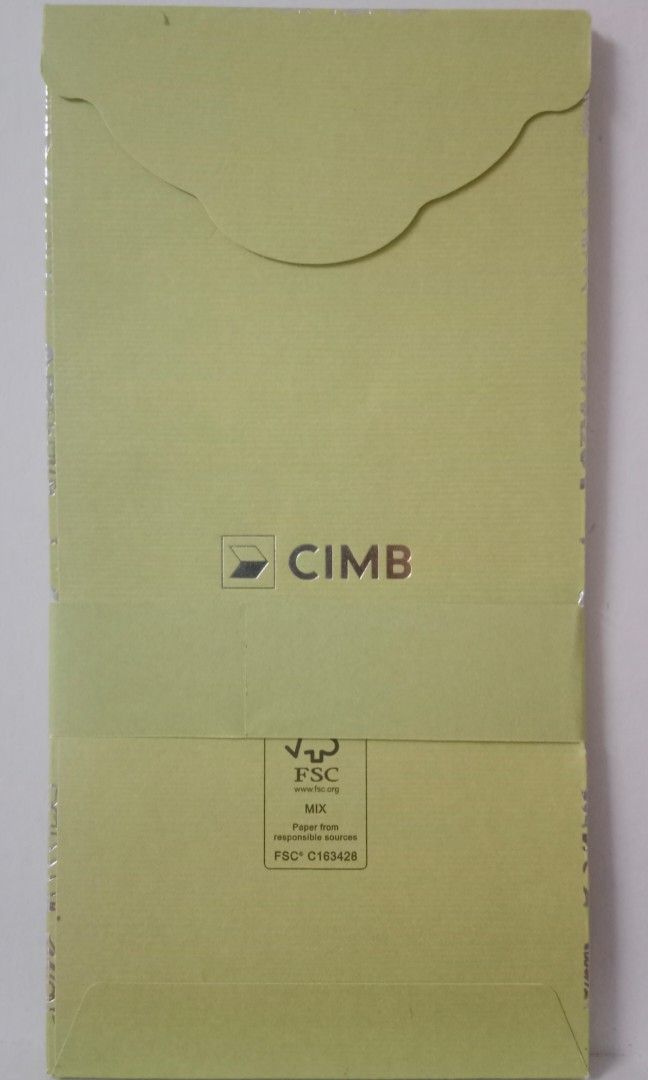 SAMPUL DUIT RAYA. CIMB 2021, Hobbies & Toys, Collectibles & Memorabilia ...