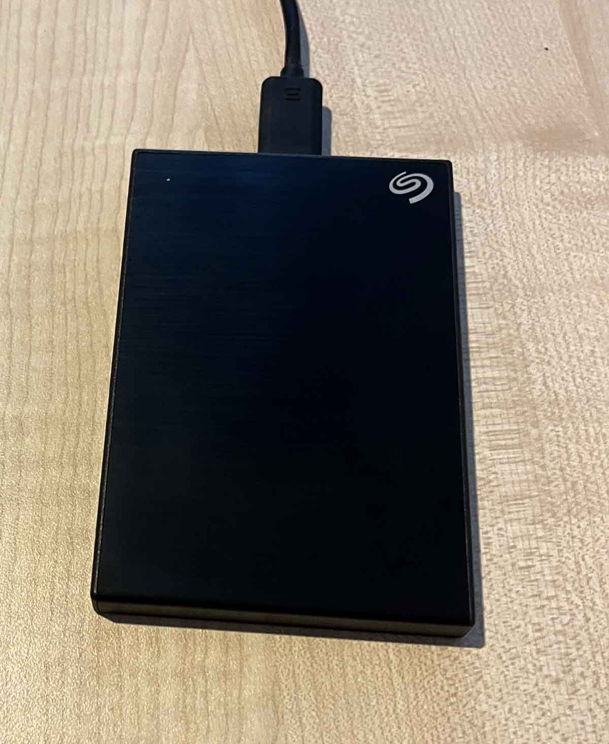 Seagate 1TB External Hard Drive (Black), Computers & Tech, Parts ...