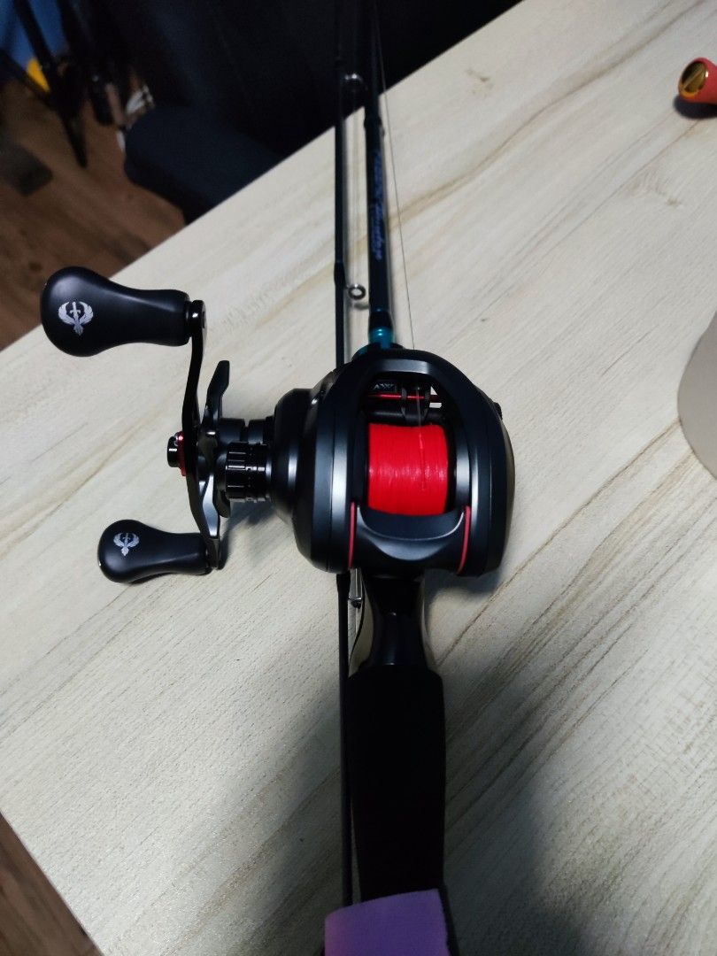 Seasir Commando Power & Ajiking Black Bull, Sports Equipment, Fishing on Carousell