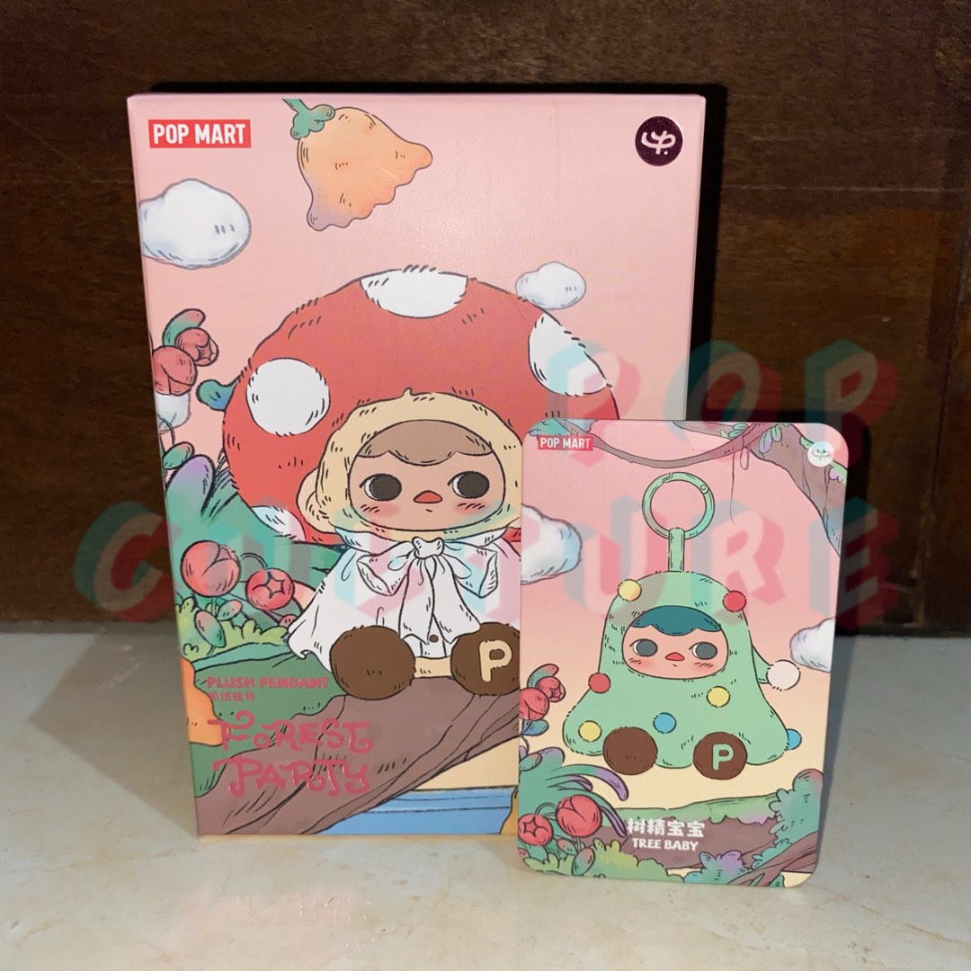 [SELECTED] POP MART X PUCKY FOREST PARTY SERIES VINYL PLUSH PENDANT ...
