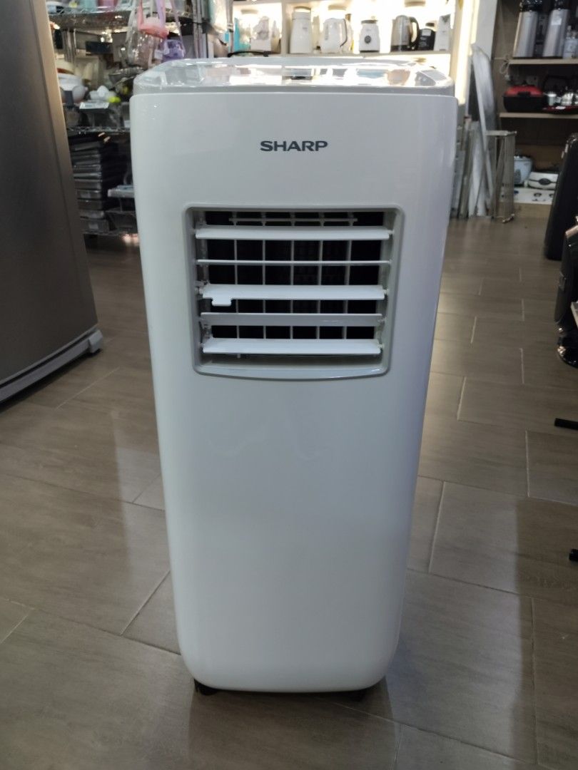 SHARP 1HP PORTABLE AIRCOND, TV & Home Appliances, Air Conditioners ...