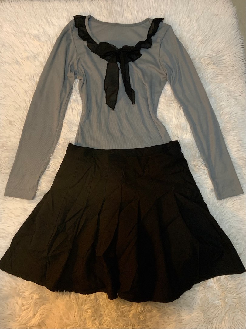 shoujo, acubi, mori kei, coquette set, Women's Fashion, Dresses & Sets ...