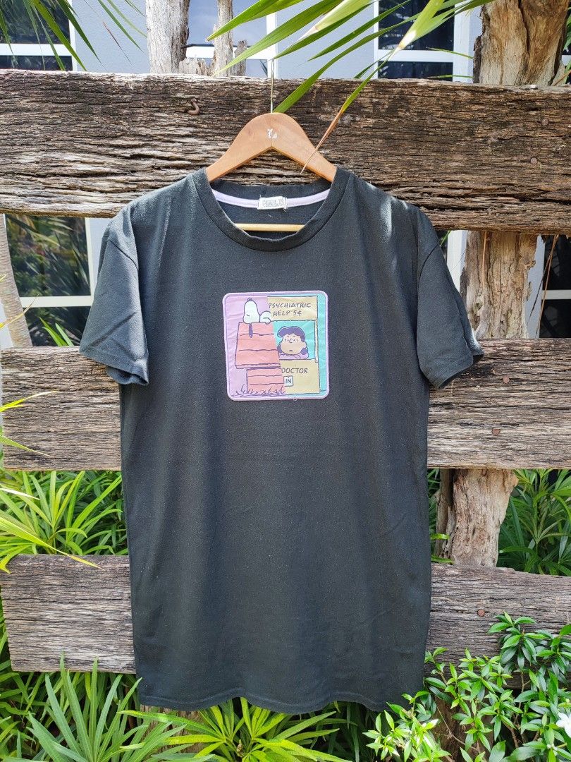 Snoopy Peanuts Tshirt, Women's Fashion, Tops, Shirts on Carousell