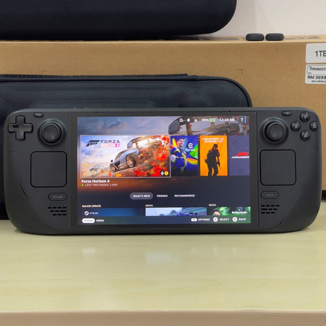 Steamdeck OLED (1TB Premium Set + Dual Boot OS), Video Gaming, Video Game Consoles, Others on ...