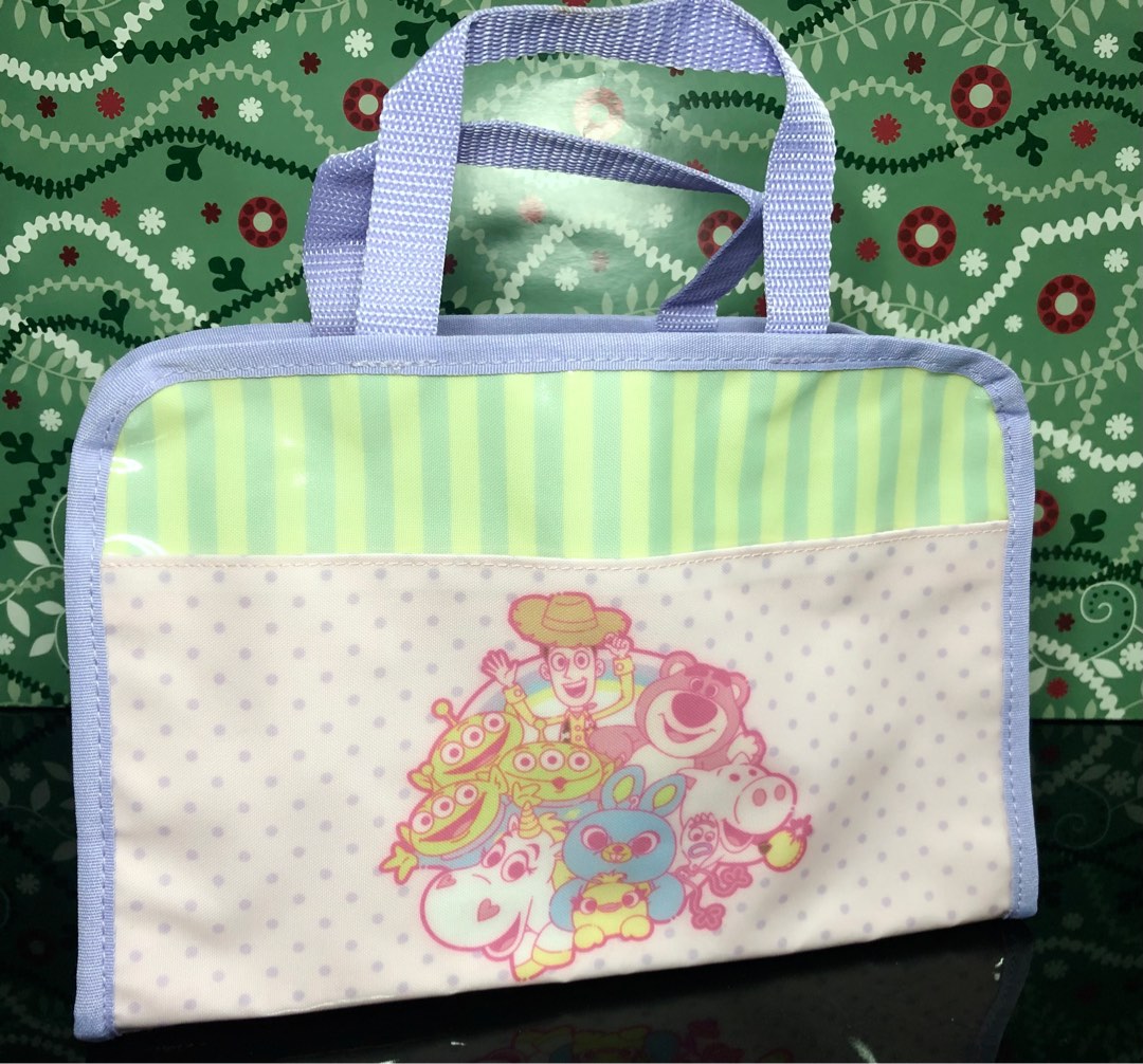 TDR Toy Story Pastel Colour Spa Bag/ Baby Diaper Bag/ Beach Bag ...