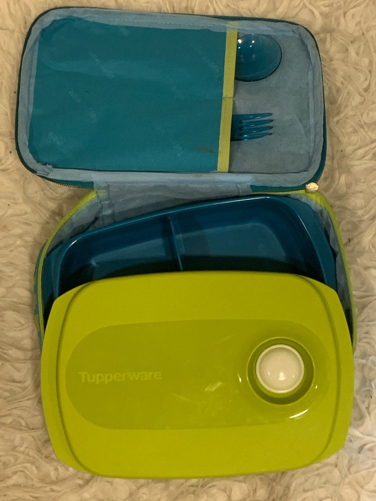 Tupperware Lunch Box, Kitchen & Appliances di Carousell