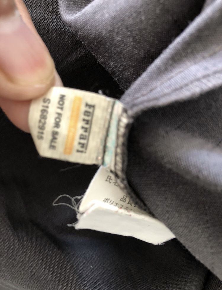 Vintage Ferrari Shell Formula 1 kemeja F1 Racing Shirt, Men's Fashion ...