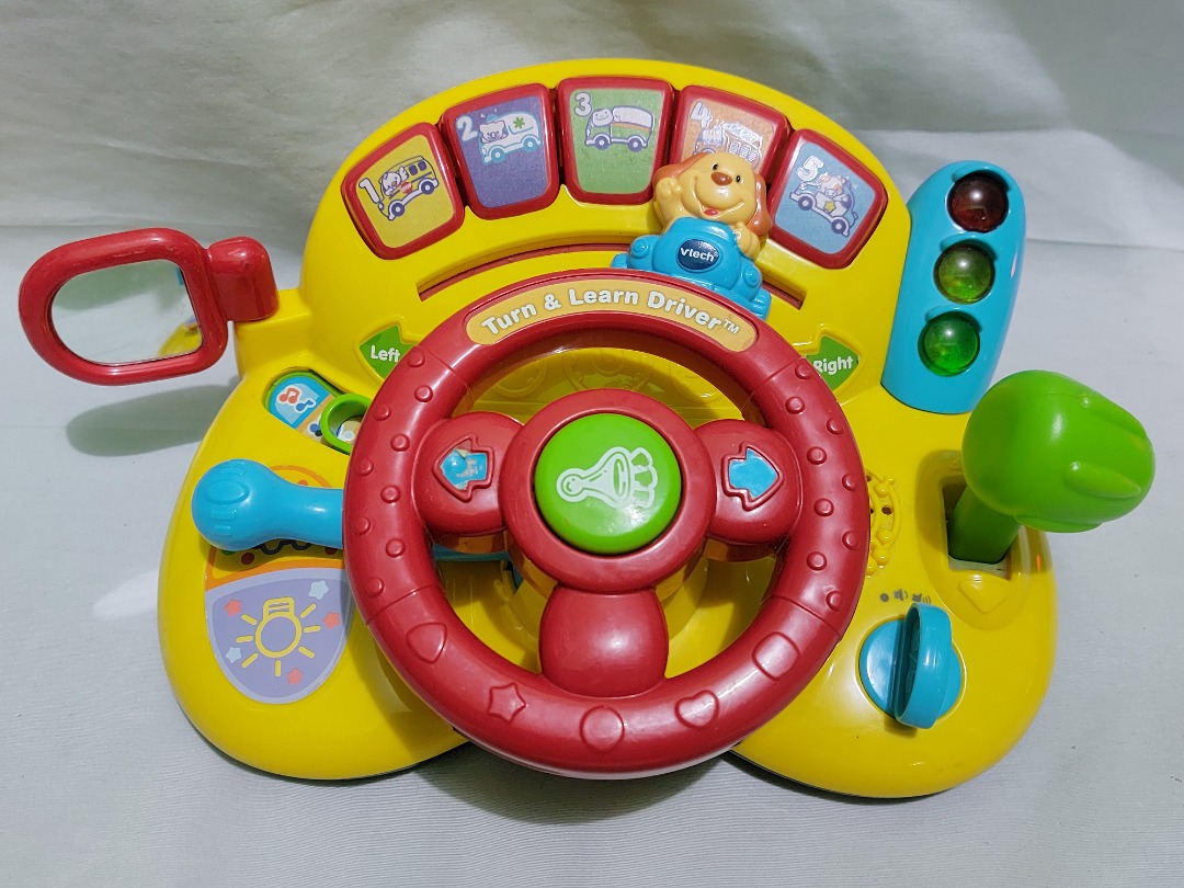 VTech Turn and Learn Driver, Hobbies & Toys, Toys & Games on Carousell