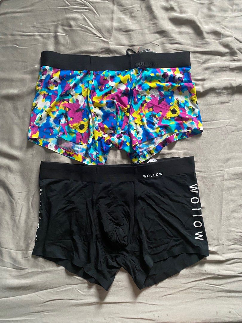 Wollow Seamless Boxer Brief, Men's Fashion, Bottoms, New Underwear on Carousell