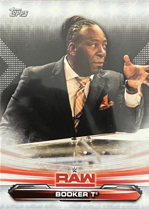 WWE CARDS | Booker T | Raw, Hobbies & Toys, Toys & Games on Carousell