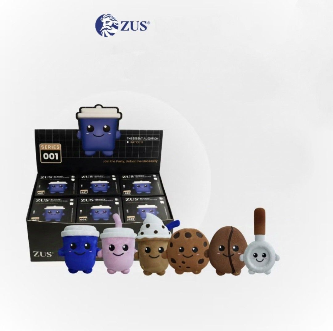 [LIMITED EDITION] ZUS buddy mini plushie keychain - Collectible Series ...