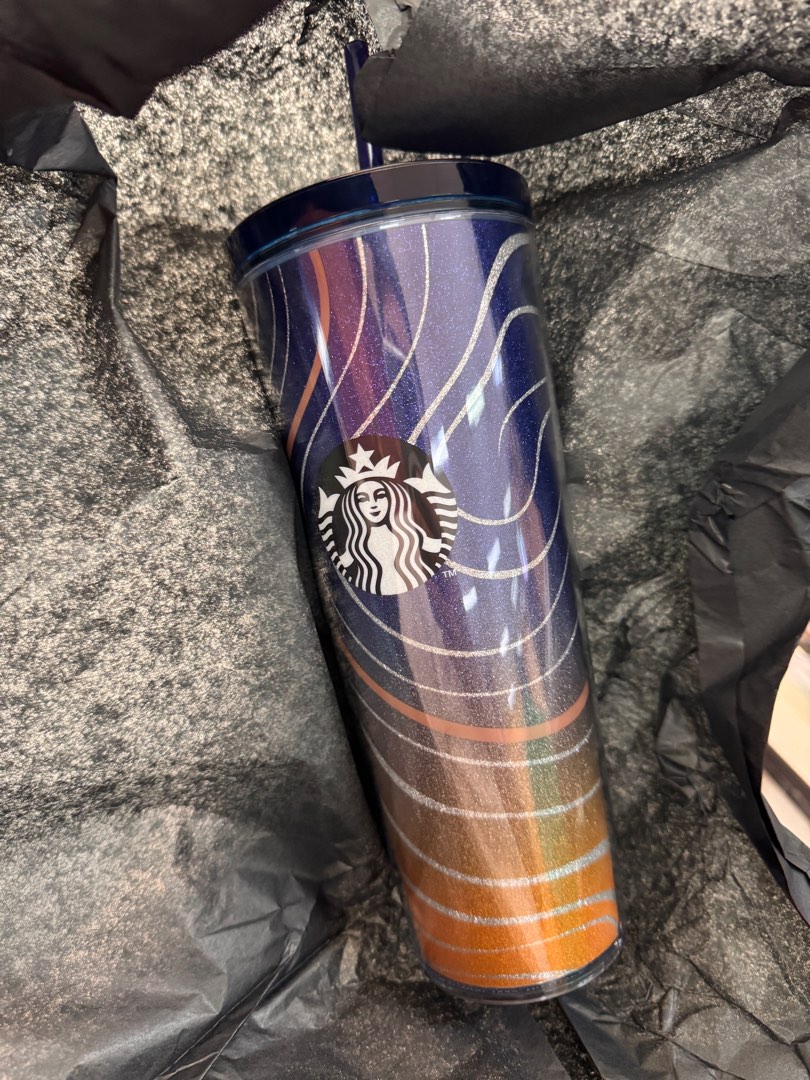 2025 Starbucks Indigo Cold Cup, Furniture & Home Living, Kitchenware ...