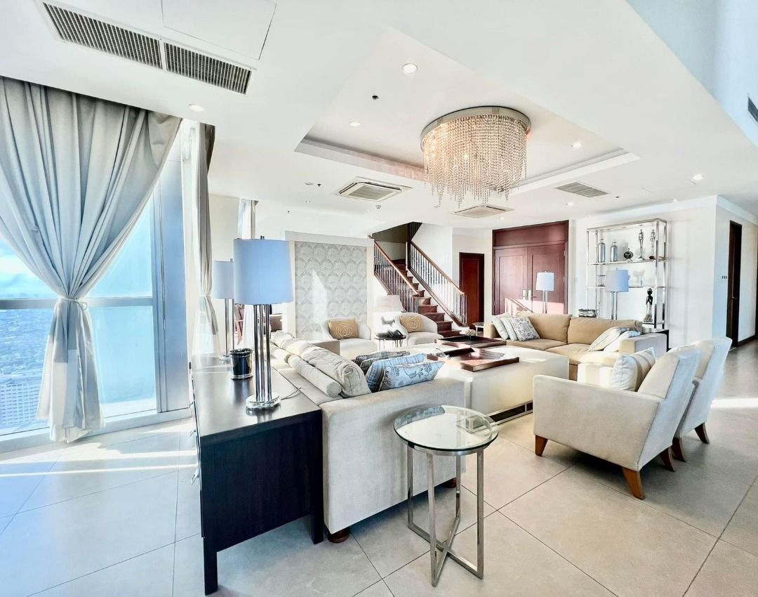 3 Level Penthouse Unit For Sale in St. Francis Shangri-La Place, Mandaluyong City., Property ...
