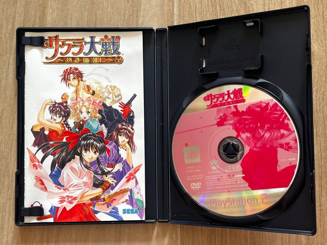 日版 PS2 SEGA SAKURA WARS REMAKE 櫻大戰 熾熱之血 櫻花大戰系列第一集重製版, 電子遊戲, 電子遊戲 ...