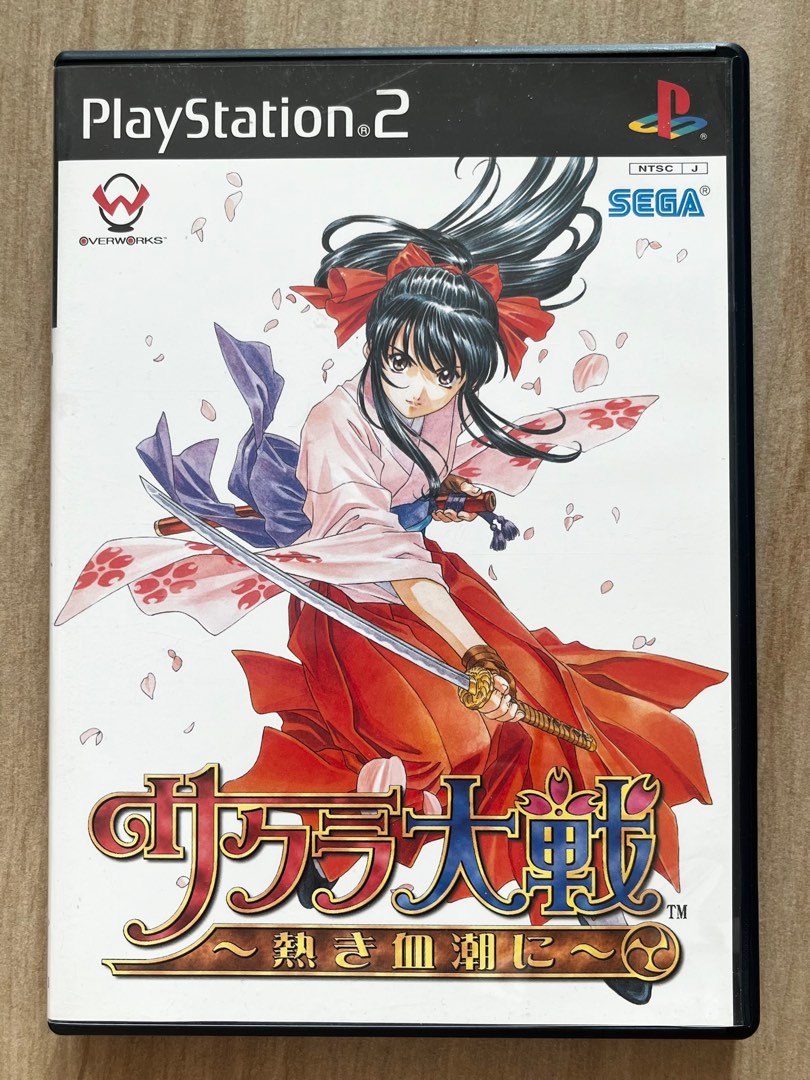 日版 PS2 SEGA SAKURA WARS REMAKE 櫻大戰 熾熱之血 櫻花大戰系列第一集重製版, 電子遊戲, 電子遊戲 ...