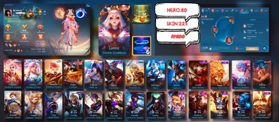 ACC MLBB, Video Gaming, Video Games, Others on Carousell