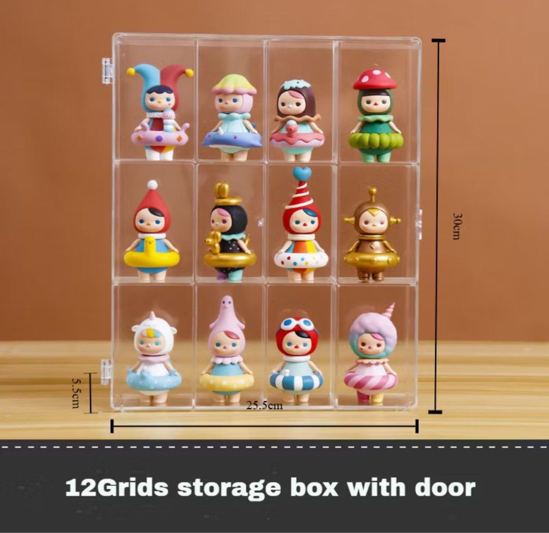 Acrylic blind box storage display, Furniture & Home Living, Home ...