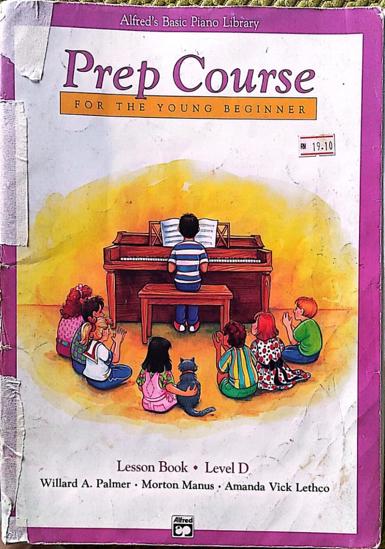 Alfred's Basic Piano Prep Course: Lesson Book D, Hobbies & Toys, Music ...