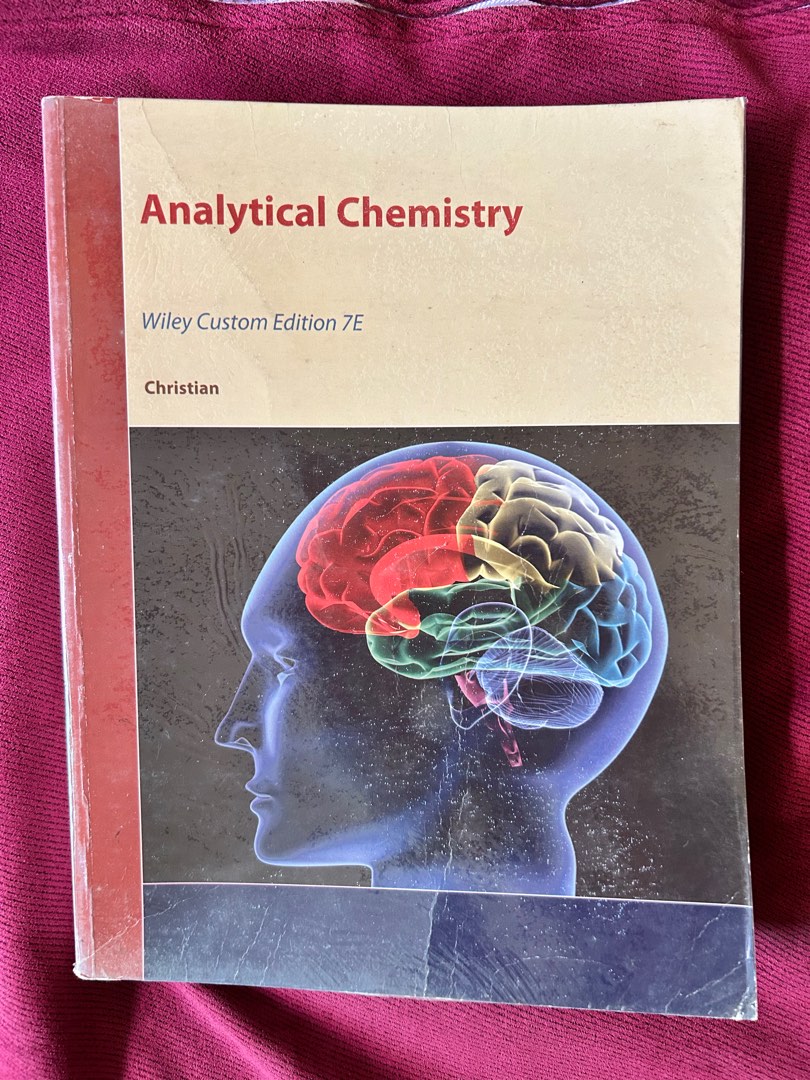 Analytical Chemistry 7th edition by Christian, Hobbies & Toys, Books ...