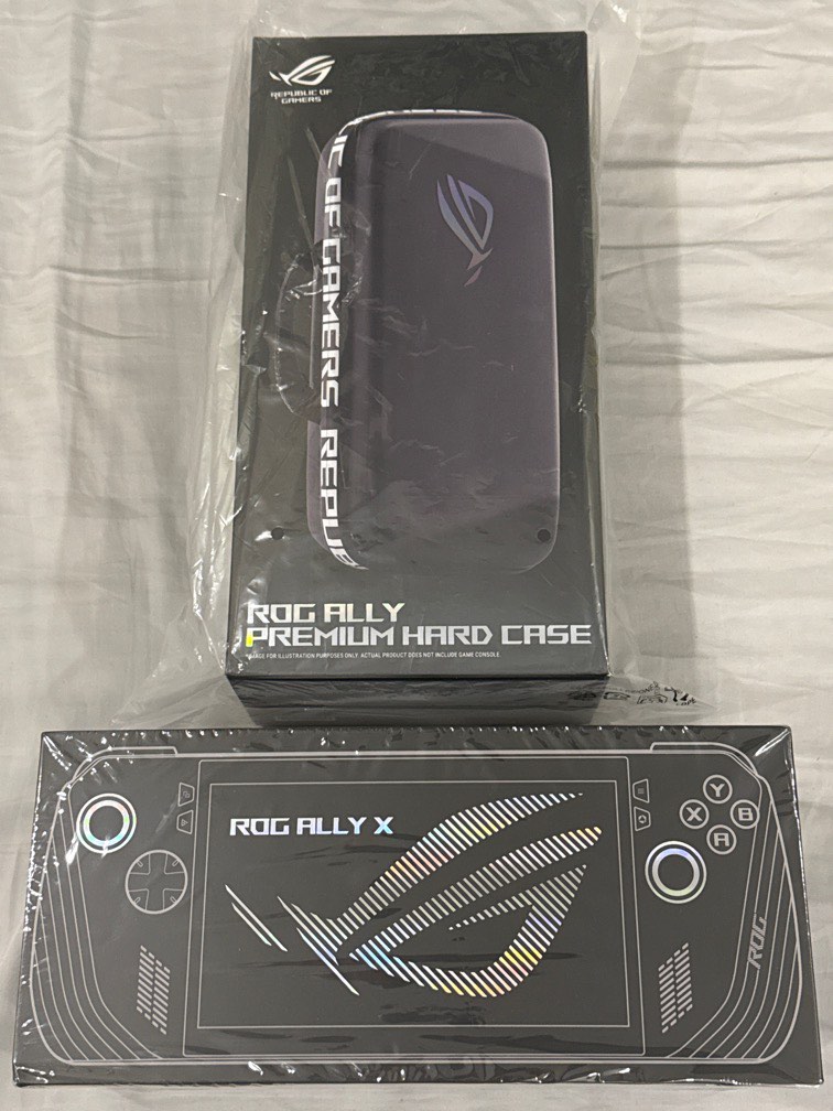 Asus ROG Ally X with ROG Ally Premium Hard Case, Video Gaming, Video ...