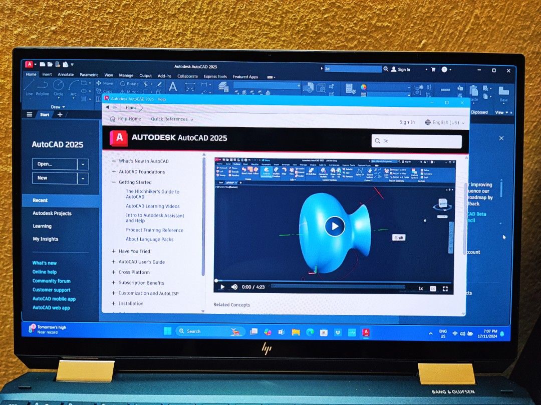 Autocad 2025 ready Premium Business HP Spectre x360 13 OLED Intel Evo ...