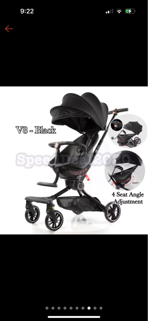 V8 foldable magic stroller -2way, Babies & Kids, Going Out, Strollers ...